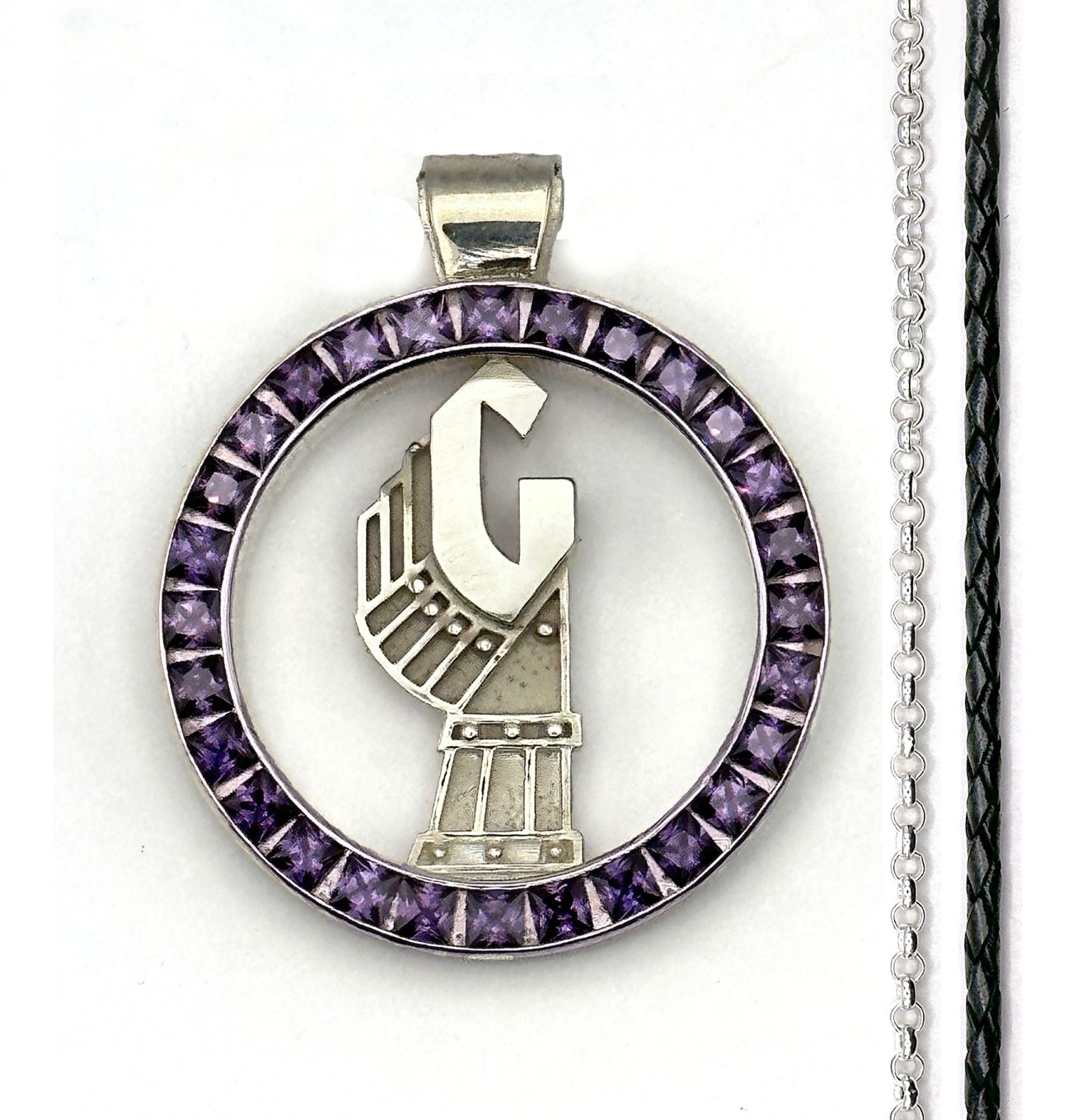Limited Edition Gauntlet Logo Pendant